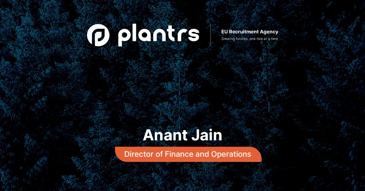 Anant Jain, Director & Resource Lead - Plantrs
